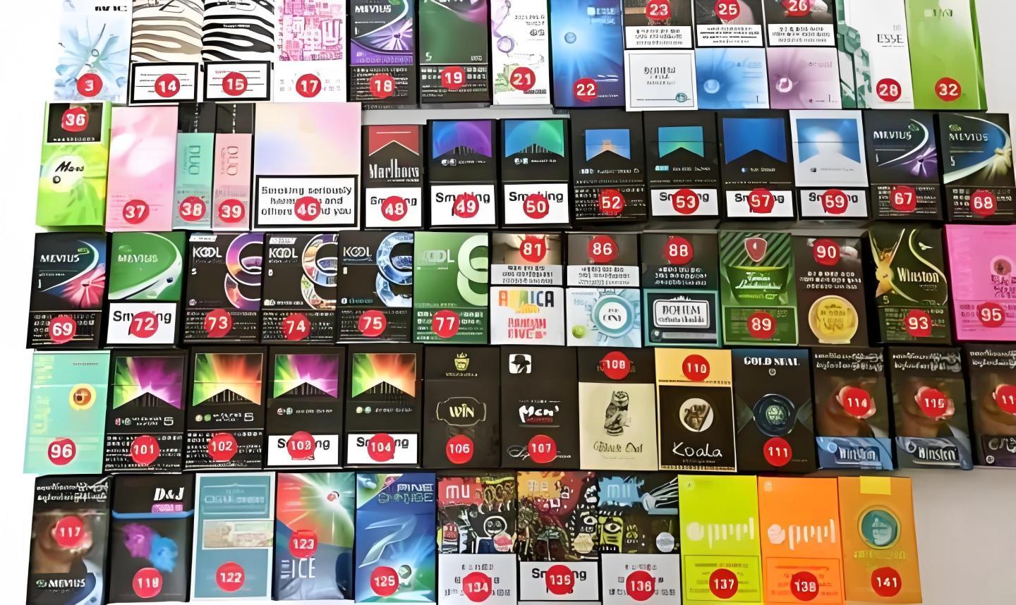 Marlboro Cigarette Flavor Comparison – CTypes of cigarettes, ‌Cigarette ...